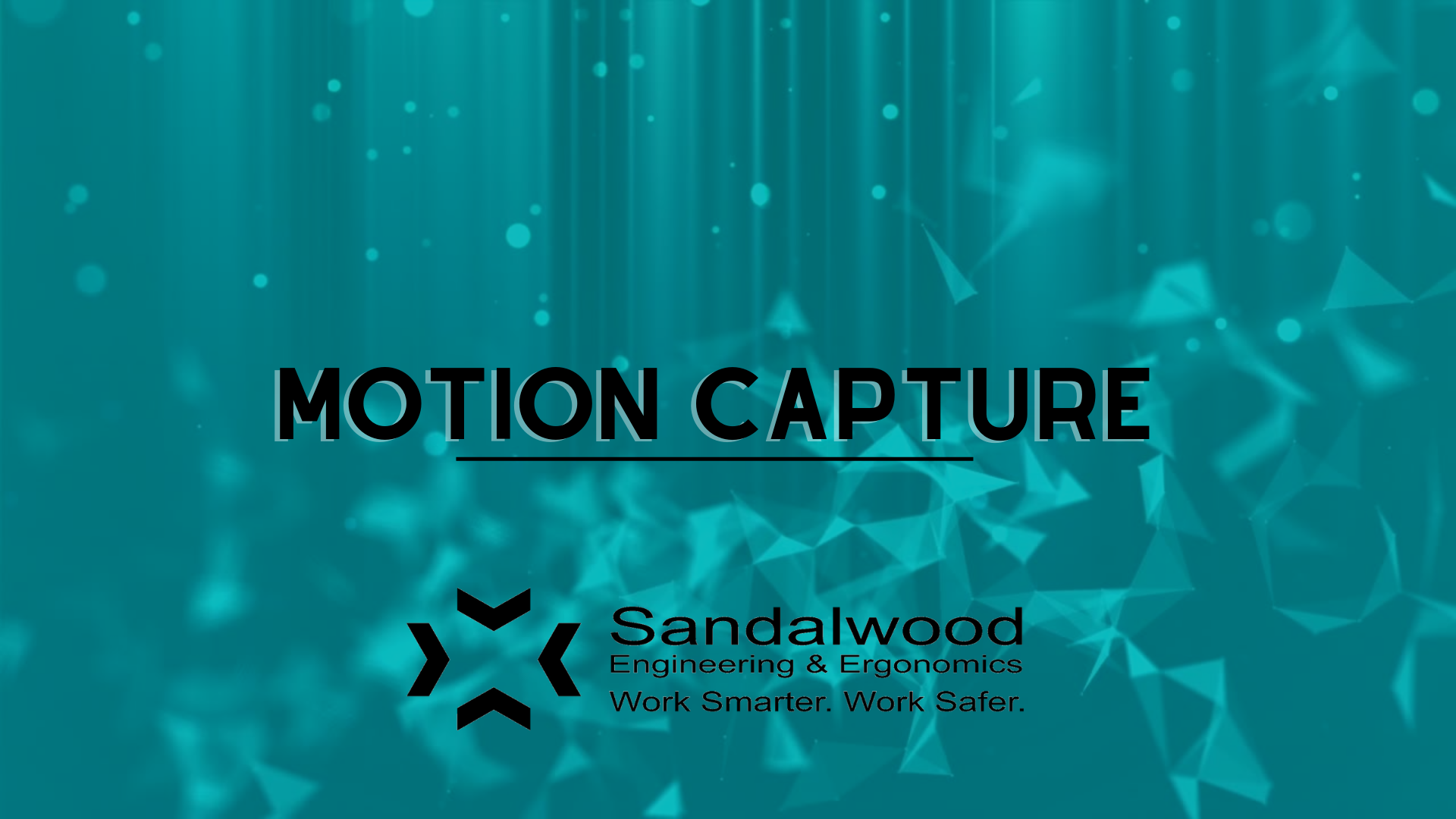 Motion Capture in Ergonomics - Sandalwood Engineering & Ergonomics